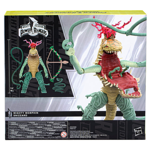 Power Rangers Lightning Collection Mighty Morphin Snizzard Action Figu ...